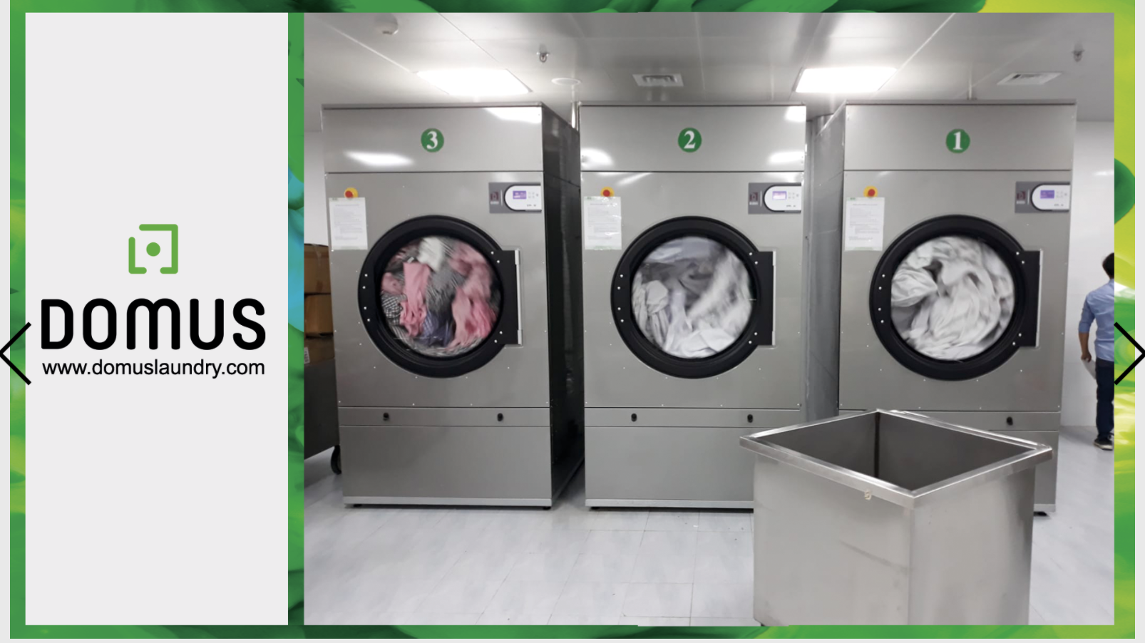 DOMUS NEW LAUNDRY FACILITY IN MILITAR HOSPITAL IN HANOI, VIETNAM | Coin / Vended Laundry ...