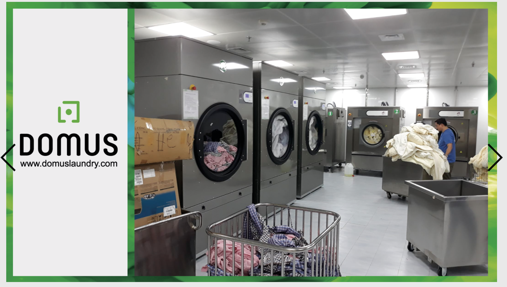 DOMUS NEW LAUNDRY FACILITY IN MILITAR HOSPITAL IN HANOI, VIETNAM | Coin / Vended Laundry ...